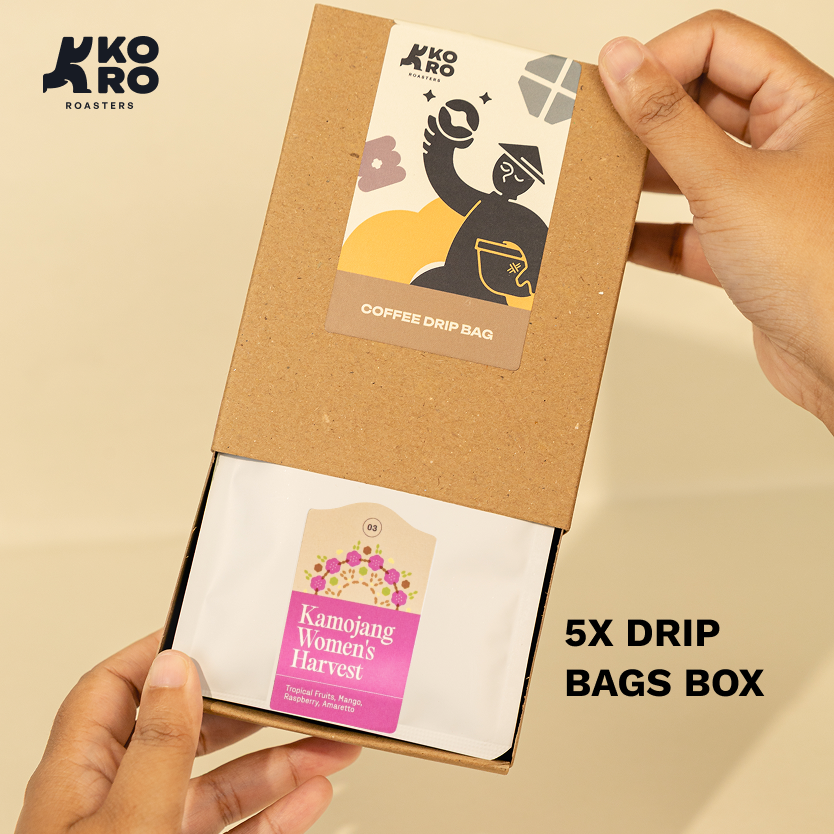 Drip Bags - Kamojang Women's Harvest - Kopi Arabica - Filter Specialty – Koro Roasters